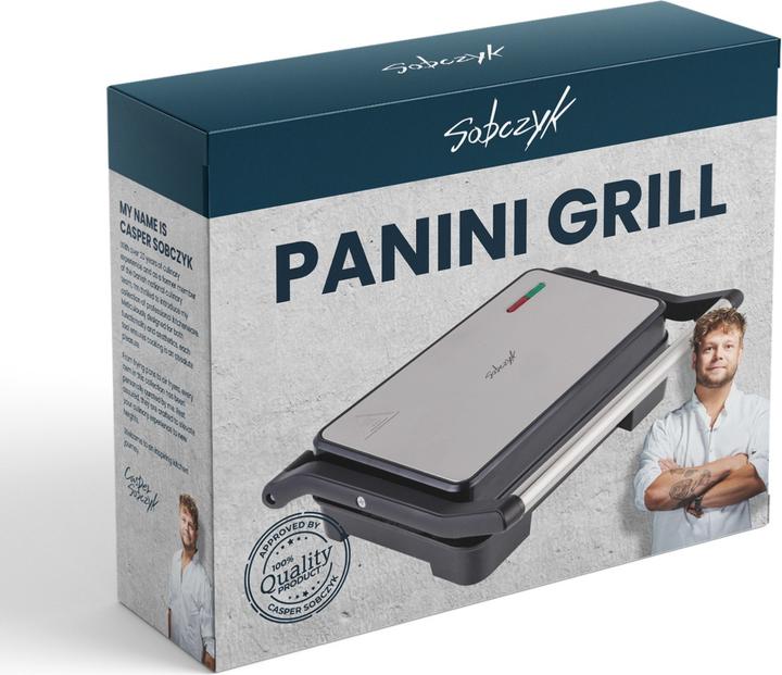 Sobczyk - Panini Grill - 27 x 24.5 x 9.5 cm (with handle)