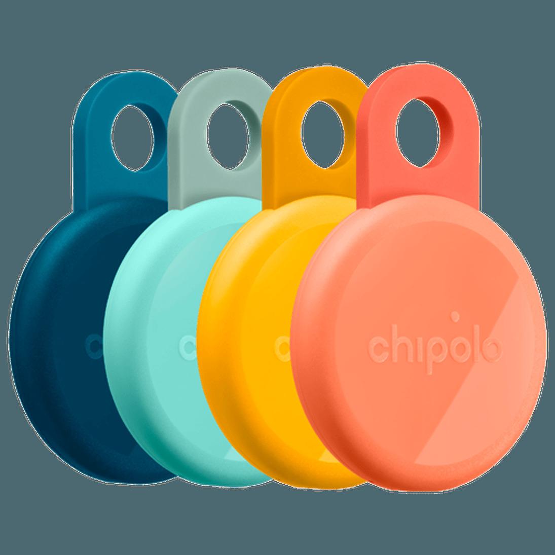 Chipolo LOOP Orange/Blau/Gelb/Minze 4-Pack - kaufen bei Digitec
