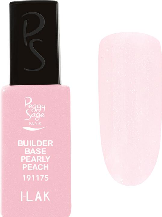 Peggy Sage I-Lak Builder Base (perlmuttfarbene Pfirsichformulierung, UV ...