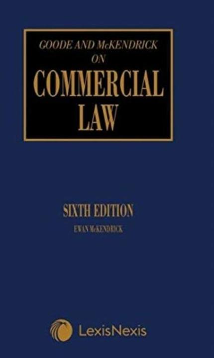 Lexisnexis Uk Goode on Commercial Law - kaufen bei Galaxus