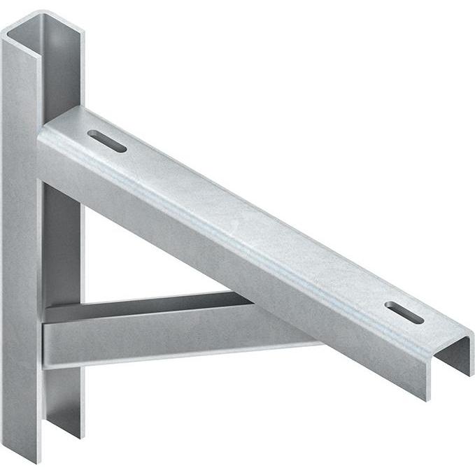 Niedax NIE KTAF200 wall bracket 180x220mm hot-dip galvanised DIN EN ISO ...