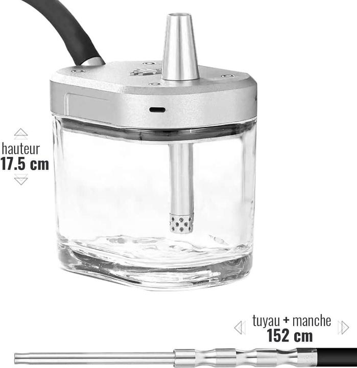 Tsar Shisha Go Fast Silver (17.50 cm) - kaufen bei Galaxus
