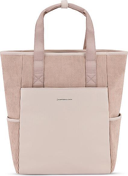 Kapten & Son Laptoprugzak / Rugtas 14 Inch Vegan Lindby Cord Roze - Digitec