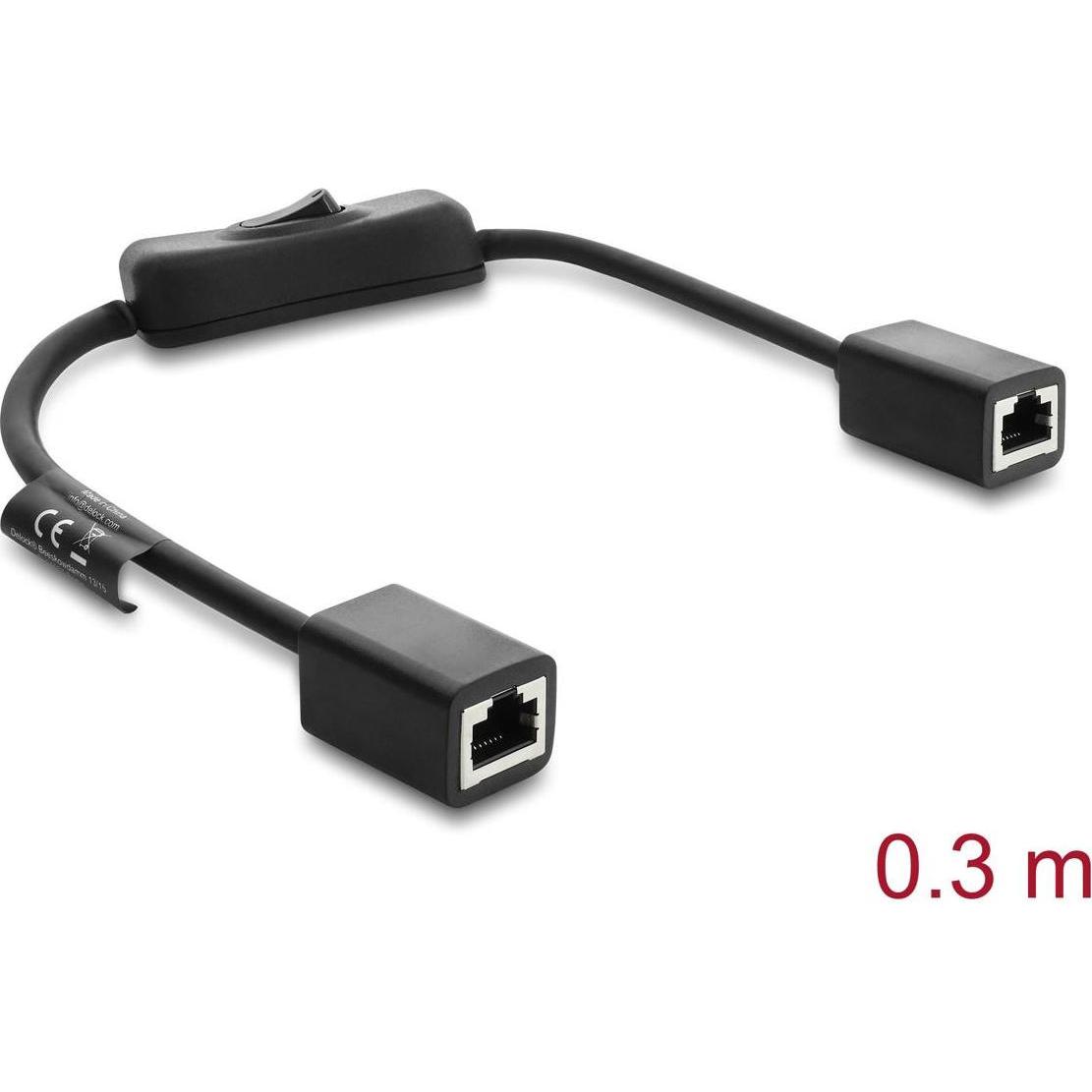 Delock RJ45 Kabel Buchse zu Buchse mit Schalter Cat.6 F/UTP - Digitec