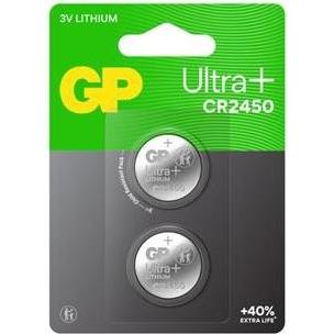 GP Batteries GP Ultra Plus Lithium Cell Battery CR2450, 3V (2-pack ...