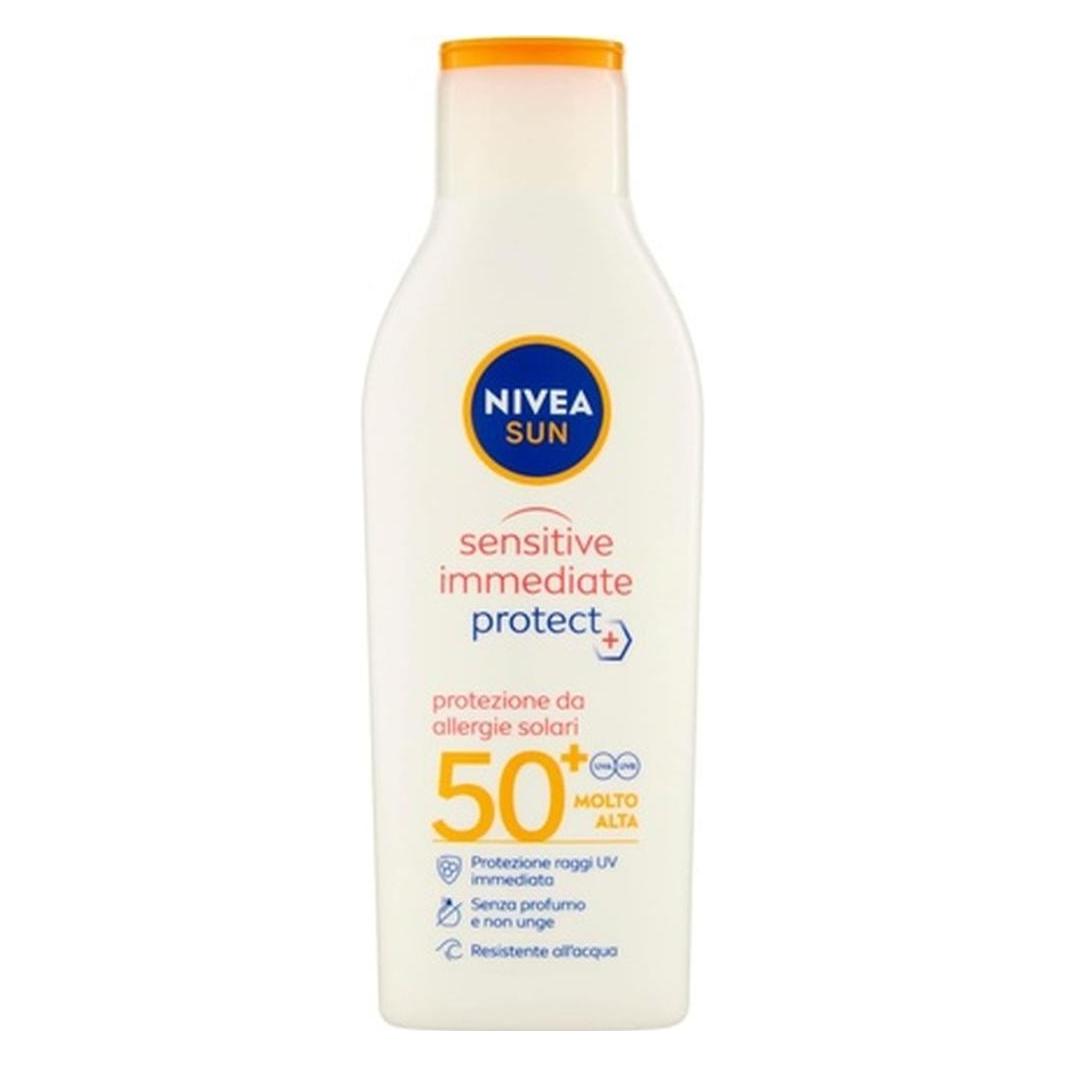NIVEA Sun Sensitive Immediate Protect FP50 Sunscreen 200ml Bottle