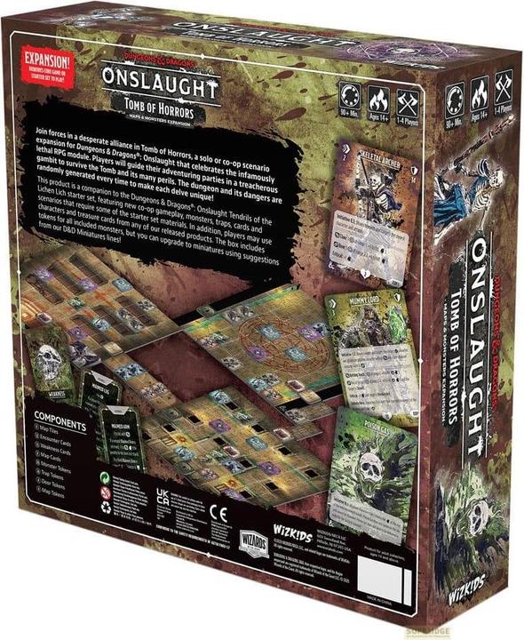 Wizkids Dungeons & Dragons extension jeu de figurines Tomb of Horrors ...