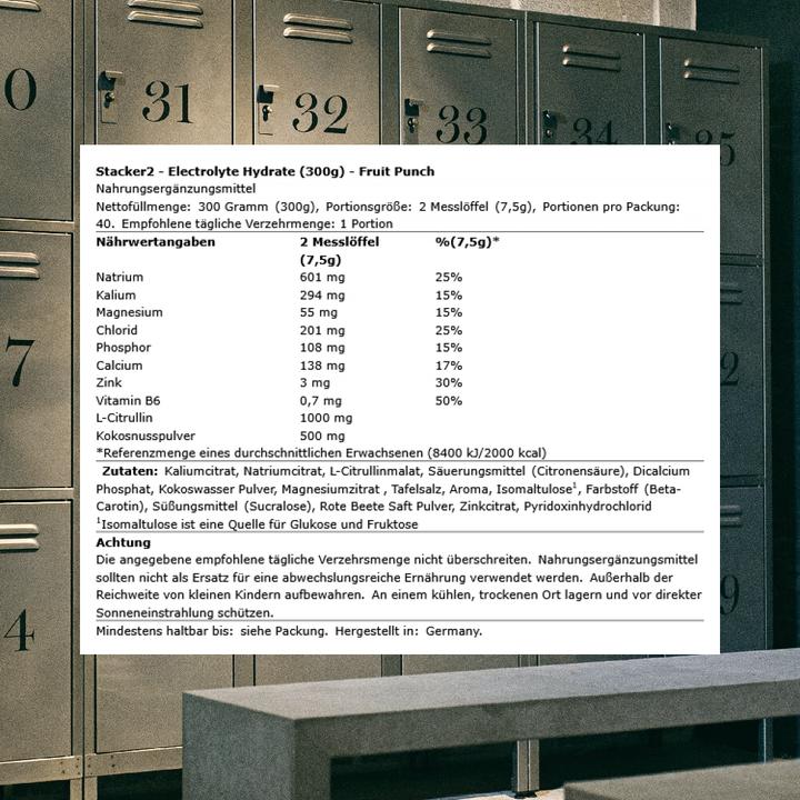 Stackers Electrolyte Hydrate - acheter sur Galaxus