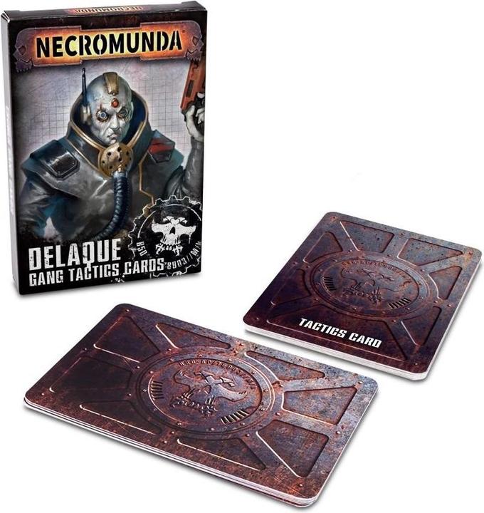 Games Workshop Necromunda - Delaque Gang Tactics Cards - Galaxus