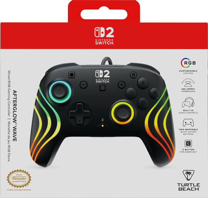 Turtle Beach Pro Controller Afterglow Wave Wired Black - Galaxus