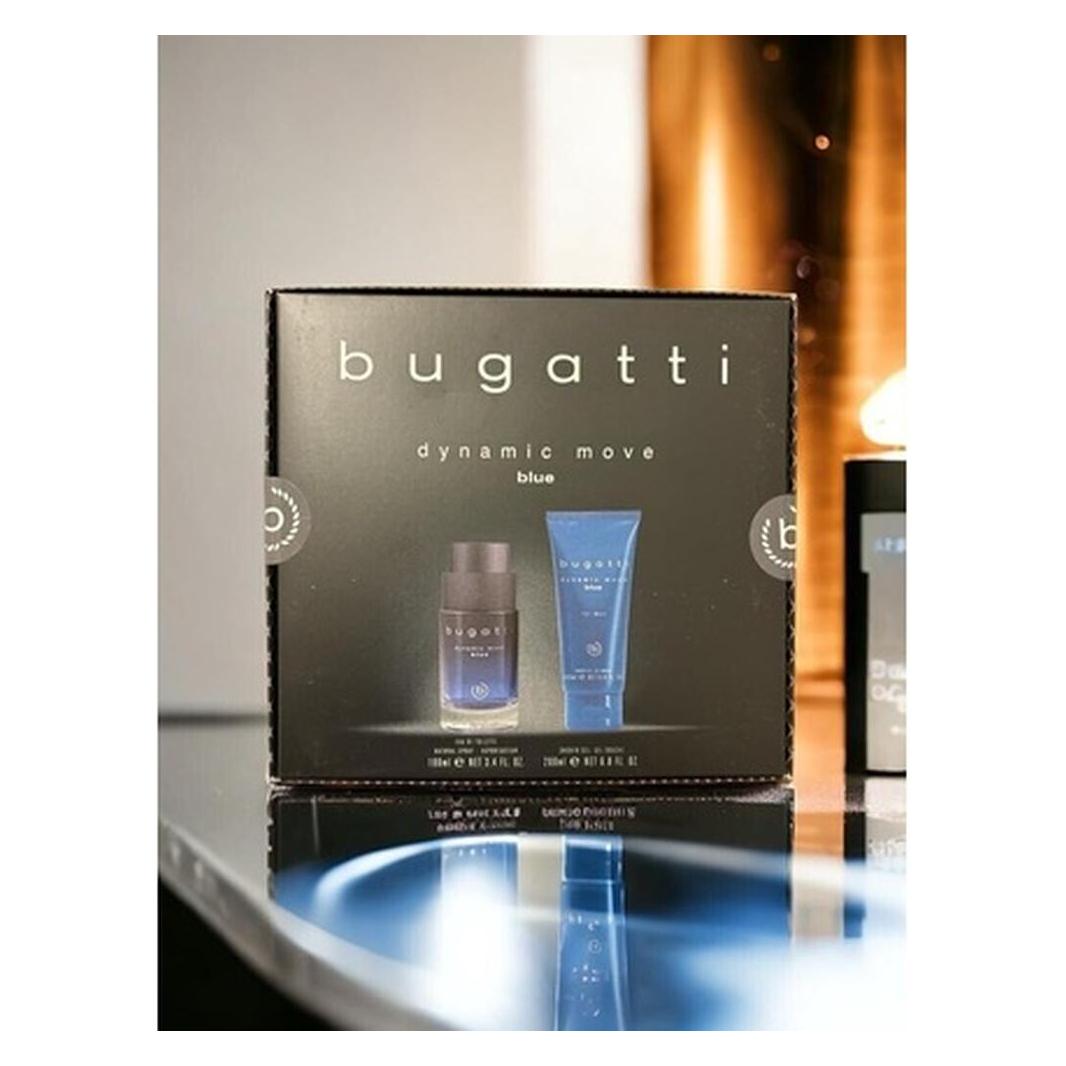 Bugatti Dynamic Move Blue Set Eau de Toilette + Shower Gel 100ml ...