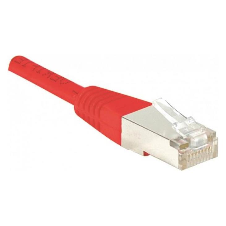 Exertis Connect Dexlan Câble réseau RJ-45 7m Cat6 F/UTP (FTP) rouge ...