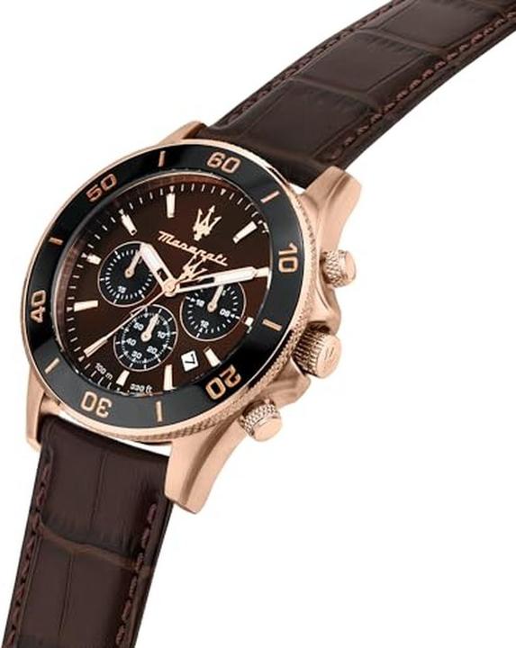 Maserati Limited Edition Chronograph, Analog, Leather Strap, Water ...