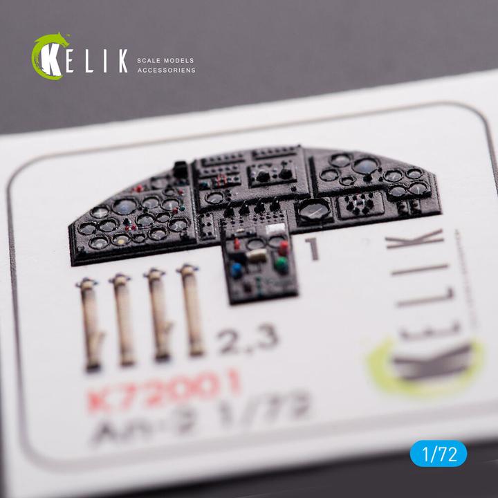 Kelik AN-2 Colt interior 3D decals for Trumpeter kit