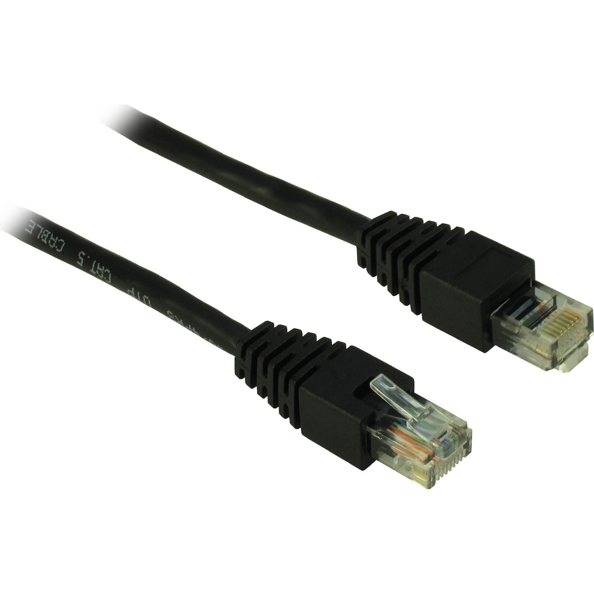 Intertec AC LAN cable CAT5 UTP, 10.0m Black - buy at Digitec