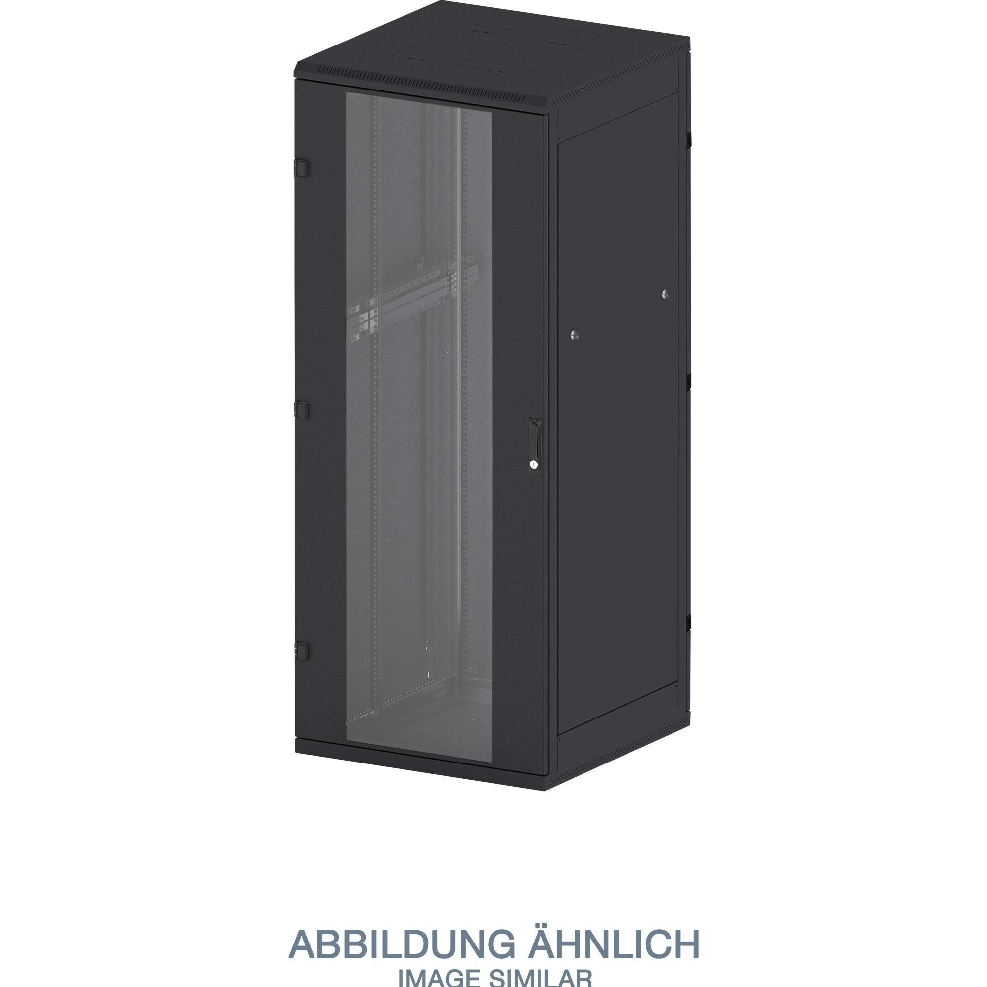 Tritón Triton RMA-18-A69-BAX-N1 19" Standschrank 18HE/600x900, Glastür ...