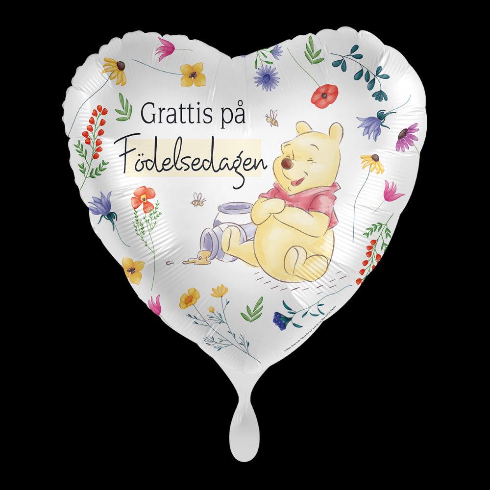 Luftballonmarkt Herziger Winnie Pooh Geburtstagsgruss -SWE 45cm - Galaxus