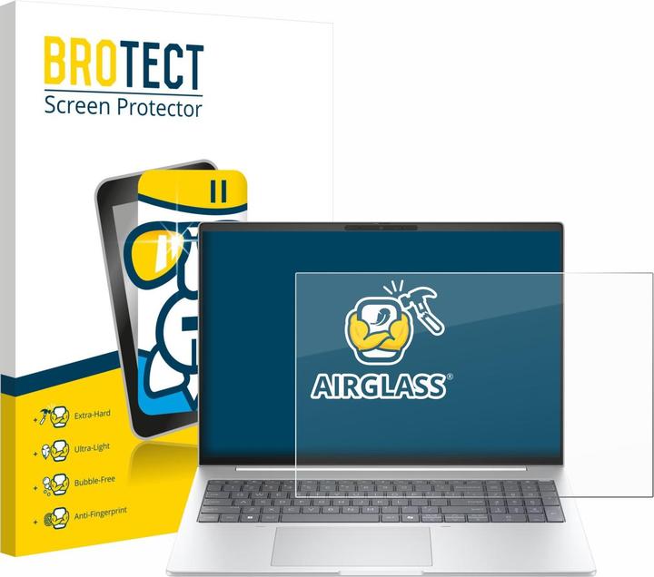 BROTECT Schutzglas für HP EliteBook 8 G1i 16" Schutzfolie Panzer Folie ...