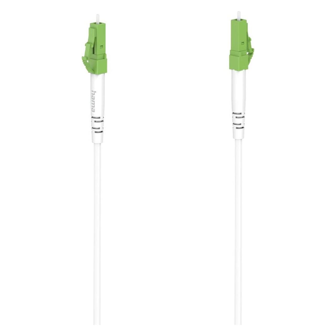 Hama Glasfaser-Netzwerkkabel, LC/APC-Stecker - LC/APC-Stecker, 10 Gbit ...