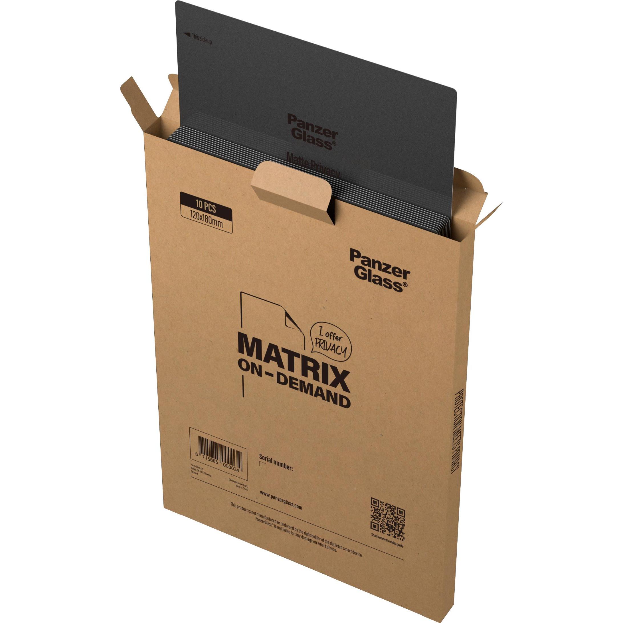 PanzerGlass Matrix On Demand Phone film Privacy (10 szt) rTPU 8624 ...