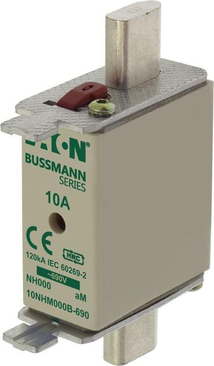 Eaton Fuse-link, low-voltage, 10 A, AC 690 V, 120 kA, NH000, aM, IEC ...