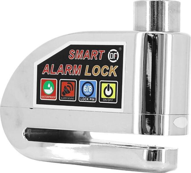 Armlock Wheel disc lock with audible alarm and recall cord - Galaxus
