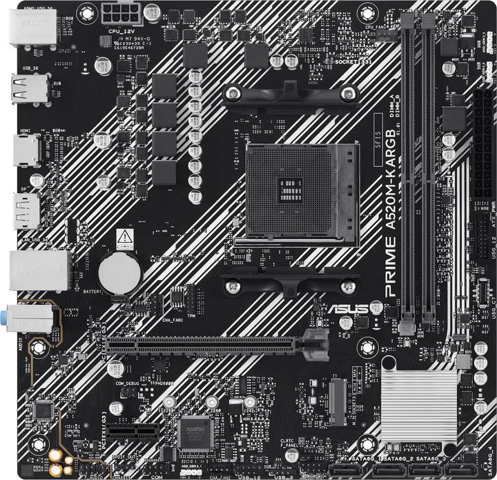 ASUS PRIME A520M-K ARGB (AMD,AM4,DDR4,mATX) - kaufen bei Galaxus - Galaxus