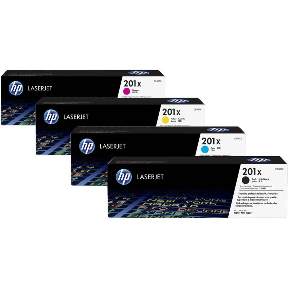 HP Original CF400X / 201X SET Set mit allen vier Farben - Galaxus