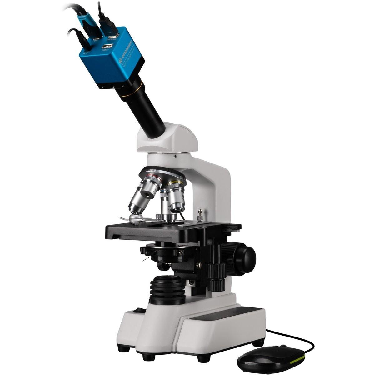Bresser Microscopio Erudit DLX con Telecamera Full HD - Galaxus