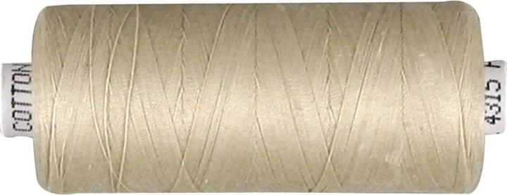 Creativ Company Sewing Thread, beige, 1000 m/ 1 roll