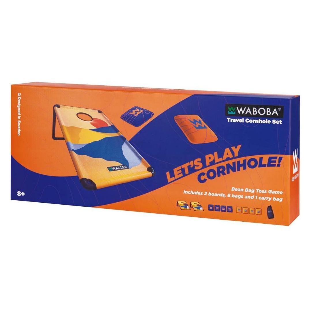 Waboba Arcade game Cornhole 2x board 8x throwing bag