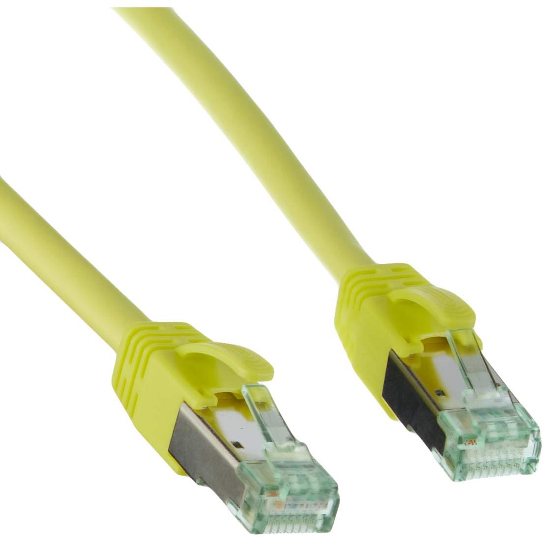 Nambo Patch cable S/FTP Cat 6a High Quality T138 GHMT (ISO/IEC) yellow ...