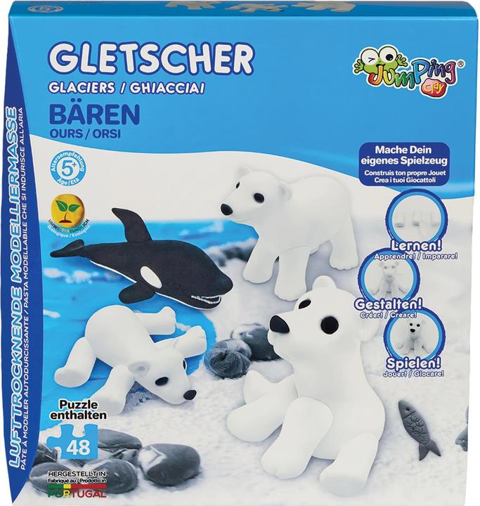 Jumping Clay Knetspielzeug Glaciers Series Set Bär - Galaxus