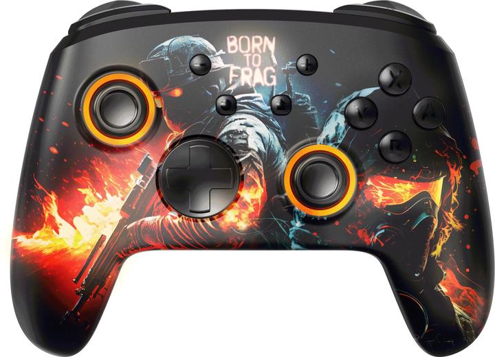Freaks and Geeks Manette Switch/PC Sans-fil RGB - Born to Frag - Galaxus