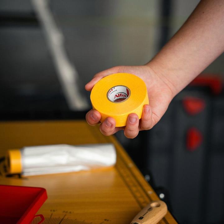 Alfa 9x FineLine GOLD | 25 mm x 50 m | dünn imprägniert japanisches ...