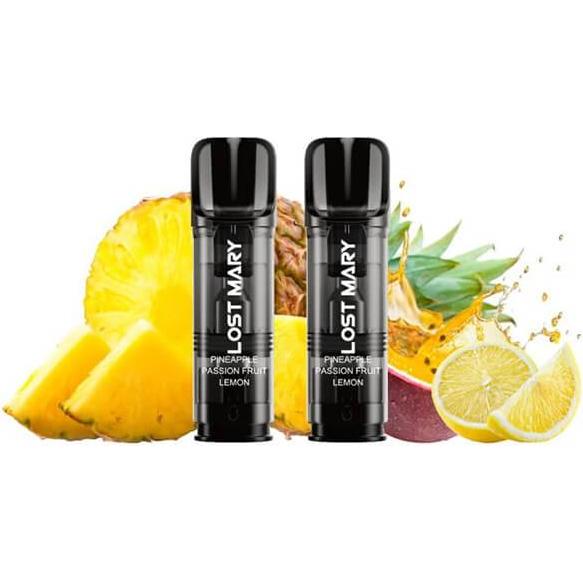 Lost Mary Pack 2 Vorgefüllte Einweg Patronen Tappo Pineapple Passion ...