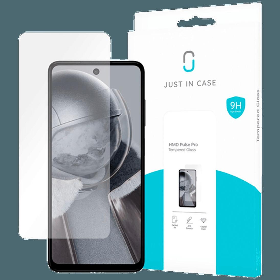 Just in Case Gehärtetes Glas Clear Displayschutzfolie Hmd Pulse Pro ...