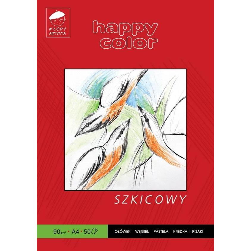 Happy Color Skizzenblock A4/50K 80g COLOR - kaufen bei Digitec