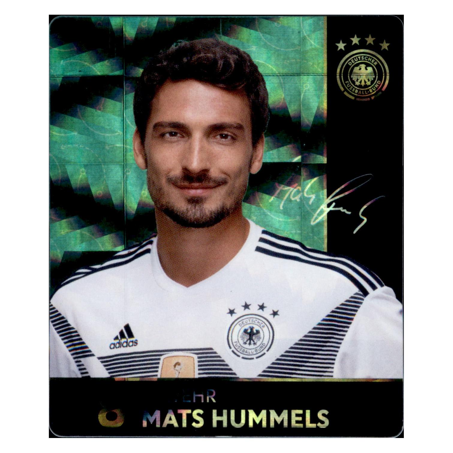 Rewe 8 - Mats Hummels GLITZER - WM18 Sammelkarte - kaufen bei Galaxus