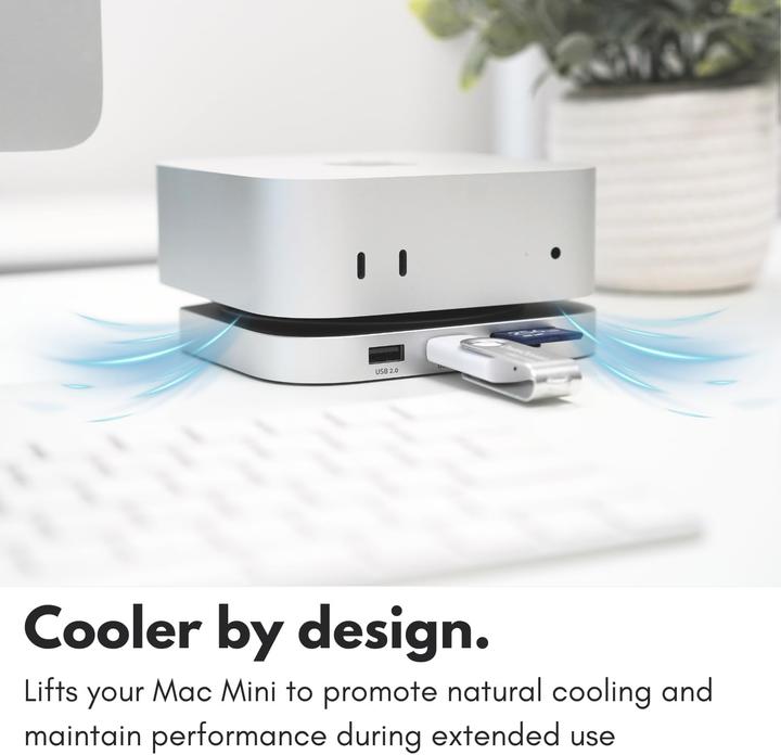Macally MMINIDOCK Mac Mini Stand & Hub - kaufen bei Galaxus
