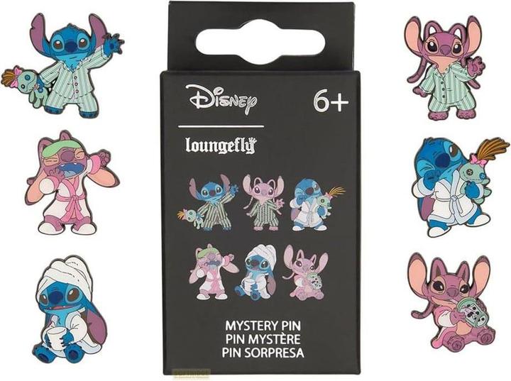 Funko Disney by Loungefly Ansteck-Pins Blind Box Stitch and Angel ...
