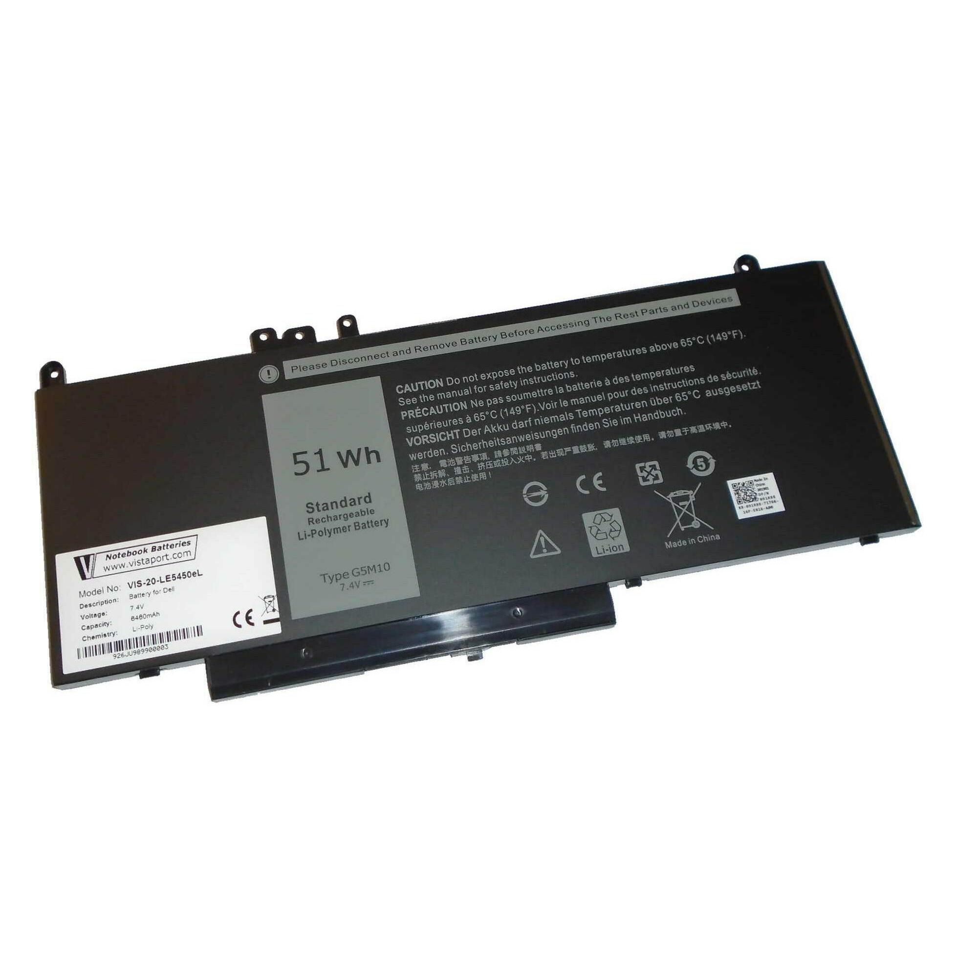 Vistaport Battery for DELL Latitude E5450/E5550 - buy at Digitec