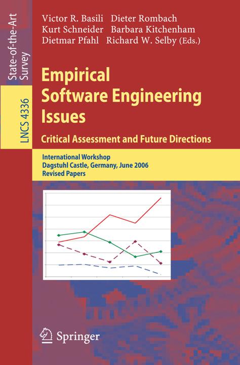 Springer Empirical Software Engineering Issues. Critical Assessment and Future Directions - Galaxus