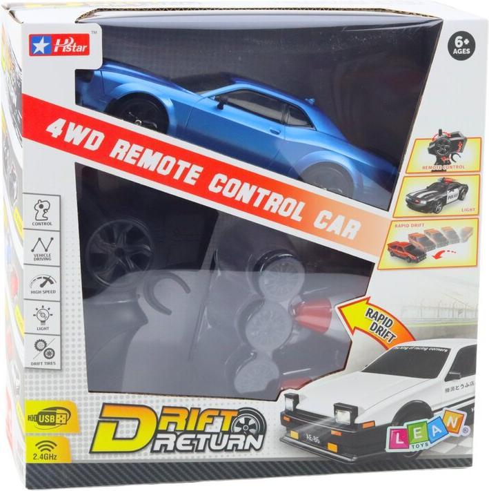 Lean Toys Sportwagen Drift Austauschbare Räder Fernsteuerung Rc 4Wd ...