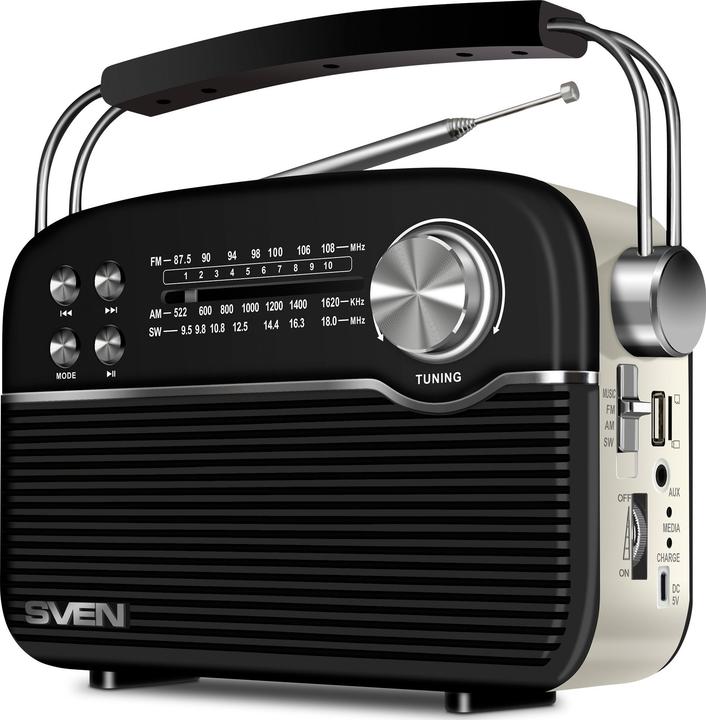 Sven SRP-505 przenosne radio bezprzewodowe (FM, Bluetooth) - Digitec