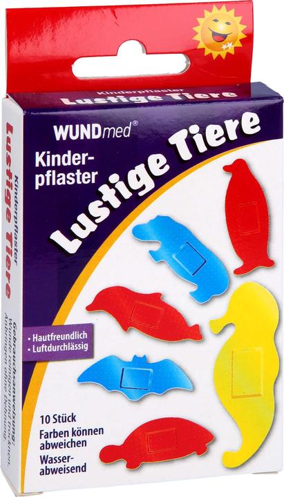 Axisis Pansement enfant animaux rigolos, 10 pcs PFL - Galaxus