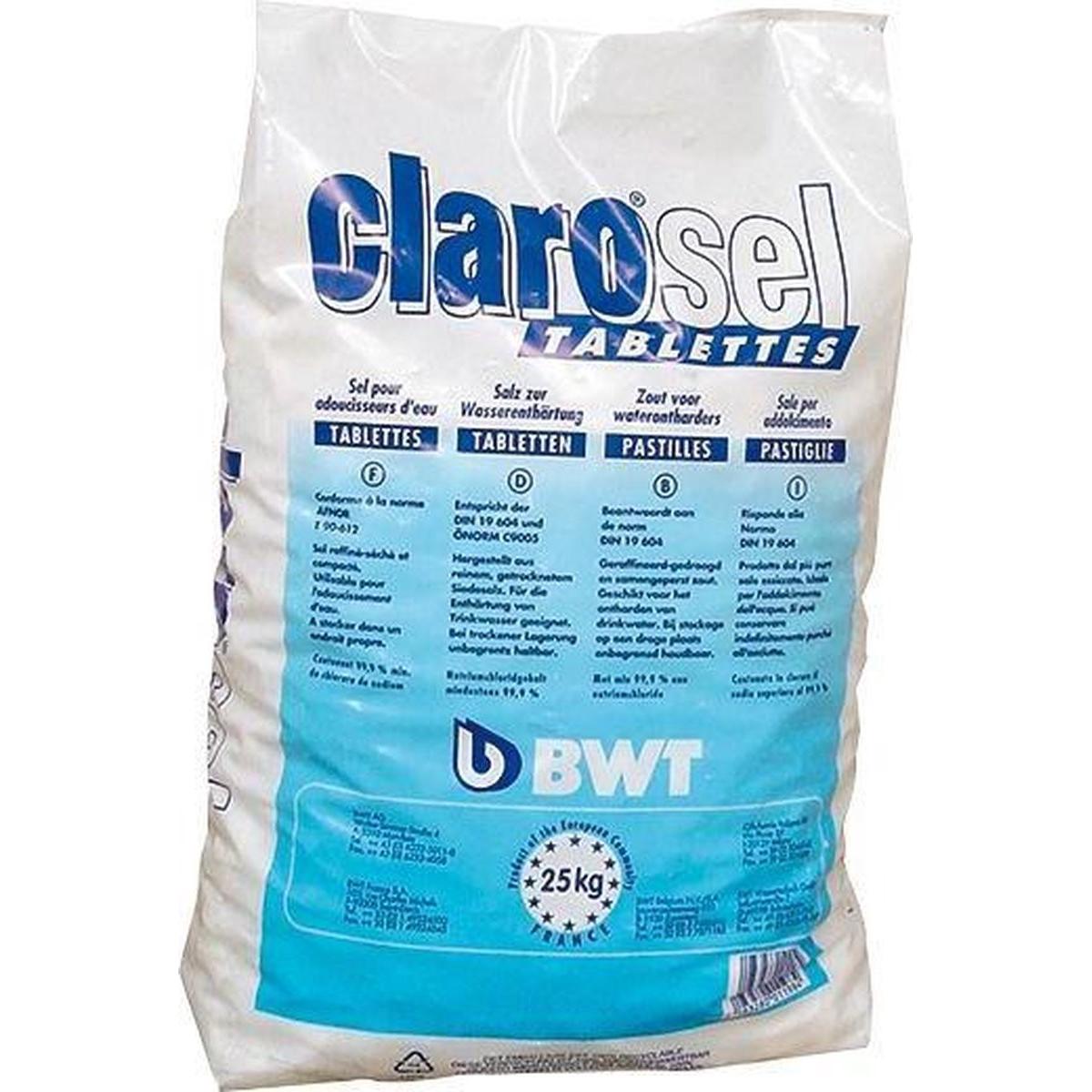 BWT Perla Tabs Salt 25 kg bag - Food-approved salt, regeneration of ...