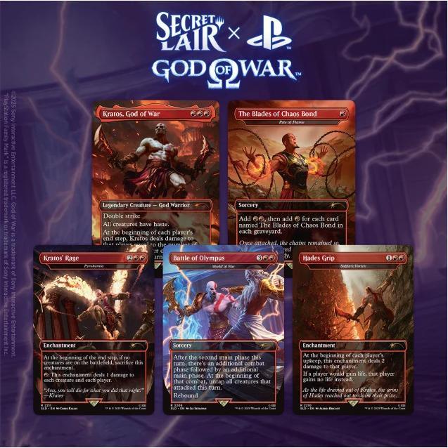 Wizards of the Coast Magic ENG Secret Lair X God Of War: Greek - Galaxus