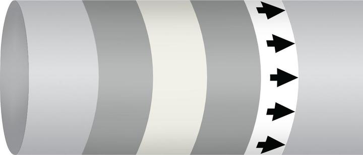 Brady B-7541, ISO 14726 IMO Pipe markers - Exhaust Steam (vapour ...