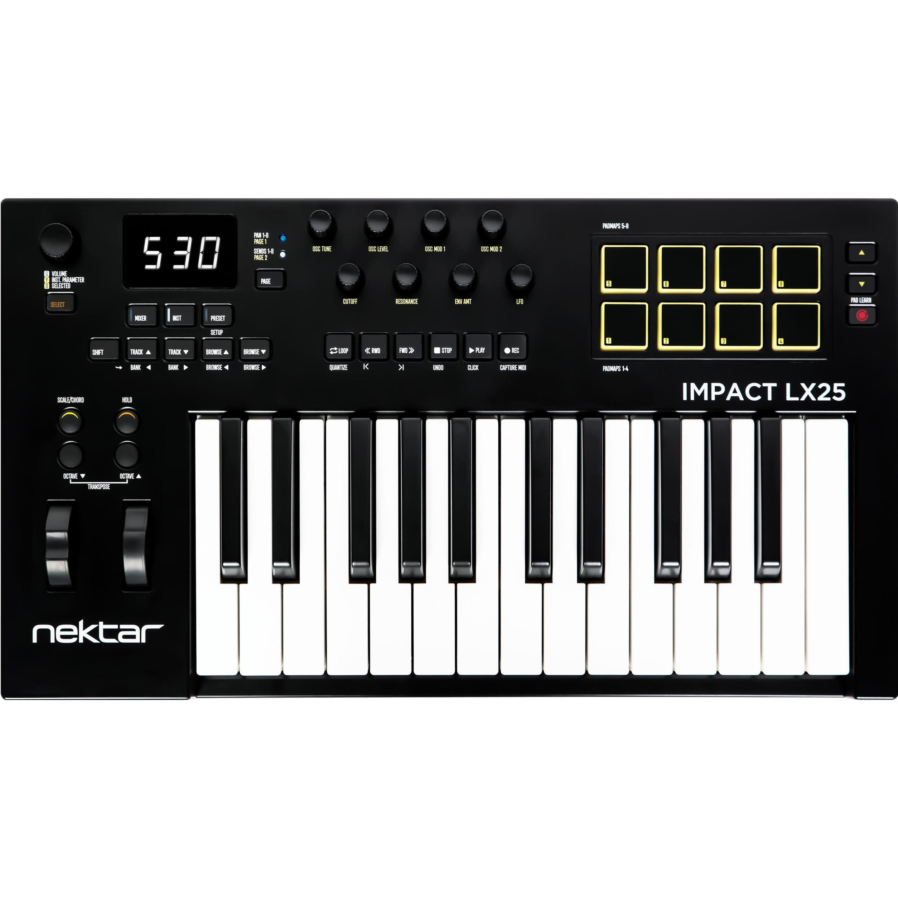 Nektar Keyboard Controller Impact LX25 MK3 - kaufen bei Digitec - Digitec
